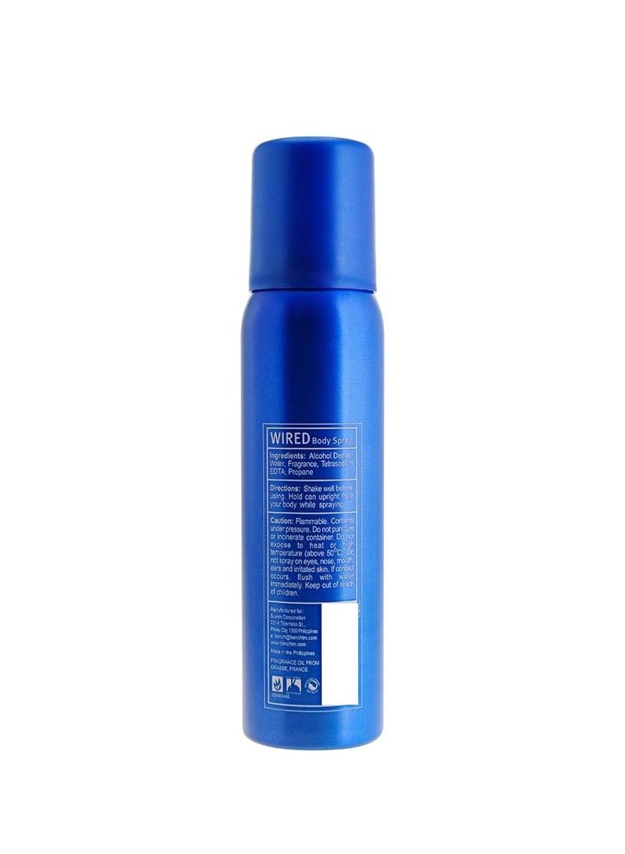 Shop Body Spray Wired 100ml Online In UAE