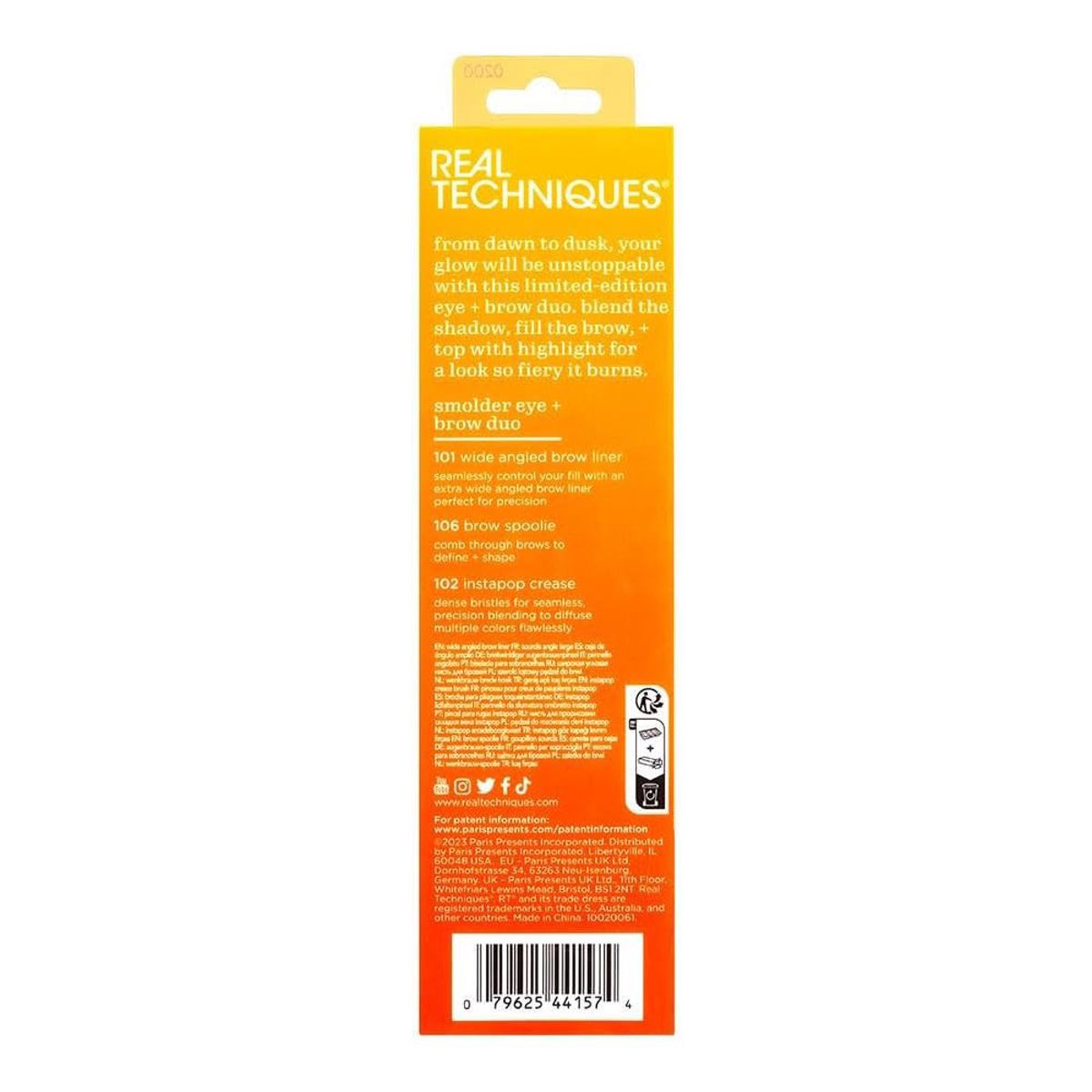 Shop Real Techniques Solar Power Smolder Eye + Brow Duo For Women ...