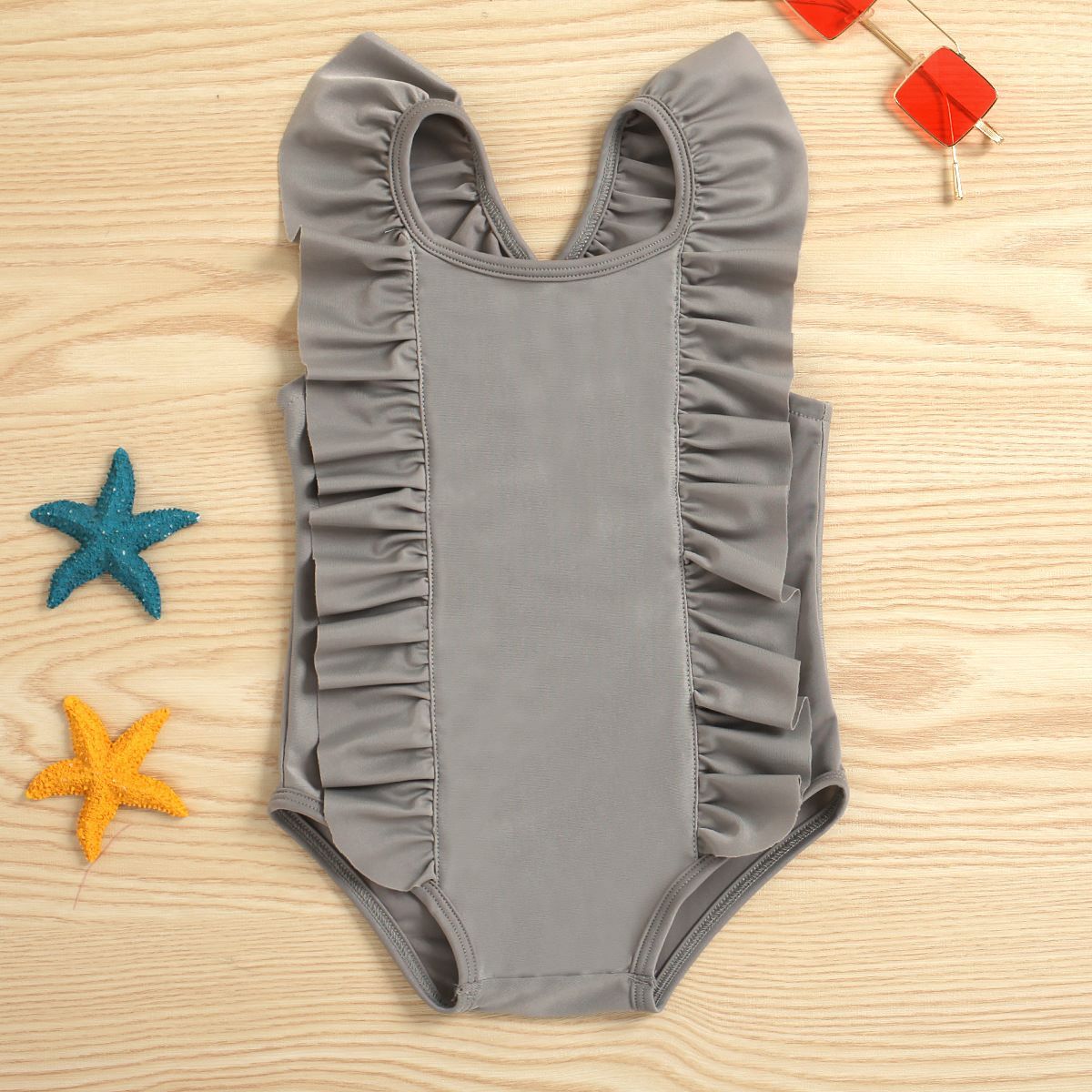 Shop Macie Grey Swimsuit For Your Beach Adventures Online In Uae