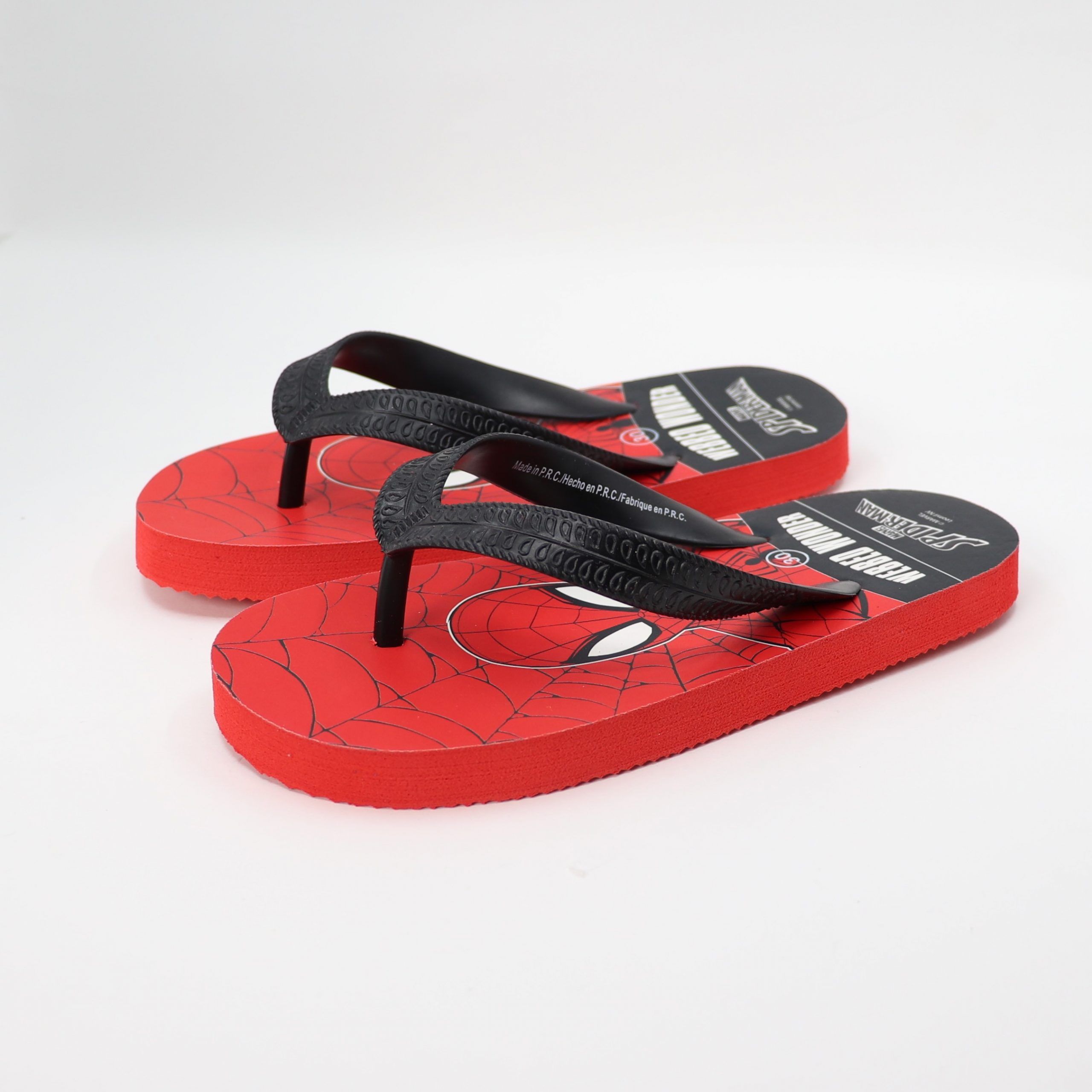 Shop Marvel Spiderman Themed Boys Flip Flops Online In UAE