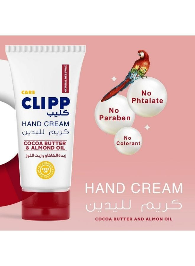 Shop Clipp Hand Cream Coco Butter & Almond Oil 75 Ml Online In UAE