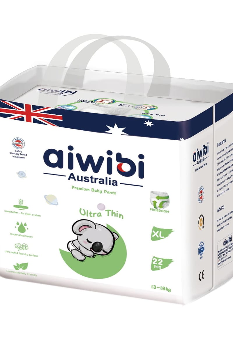 Shop Aiwibi Premium Baby Pants XL (12-17KG) 22 Pieces Online In UAE