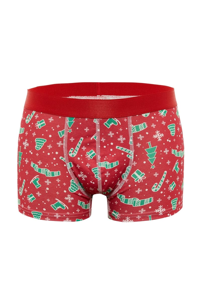 Christmas Seasonal Pack Of 3 Printed Men's Boxers | LaLaBix UAE